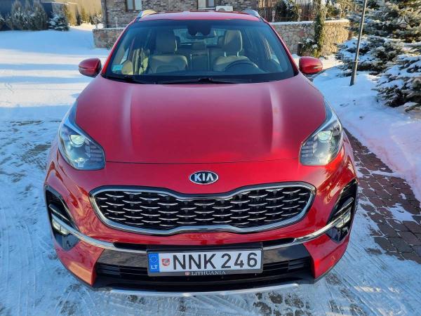 Красный Киа Sportage 2019 в Алитус, объемом двигателя 1.59 л и пробегом 136 тыс. км за 12900 €, фото 2 на AUTOMOTO.COM.LV