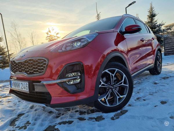 Красный Киа Sportage 2019 в Алитус, объемом двигателя 1.59 л и пробегом 136 тыс. км за 12900 €, фото 3 на AUTOMOTO.COM.LV