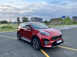 Красный Киа Sportage 2019 в Рига, объемом двигателя 2.00 л и пробегом 115 тыс. км за 16350 €, фото  на AUTOMOTO.COM.LV
