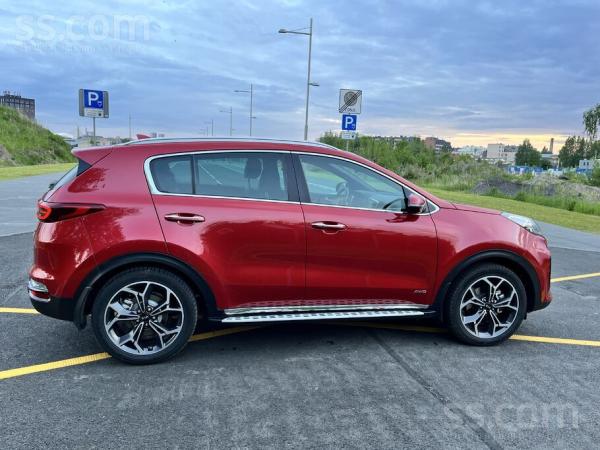 Красный Киа Sportage 2019 в Рига, объемом двигателя 2.00 л и пробегом 115 тыс. км за 16350 €, фото 7 на AUTOMOTO.COM.LV