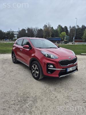 Красный Киа Sportage 2019 в Рига, объемом двигателя 1.60 л и пробегом 109 тыс. км за 14500 €, фото  на AUTOMOTO.COM.LV