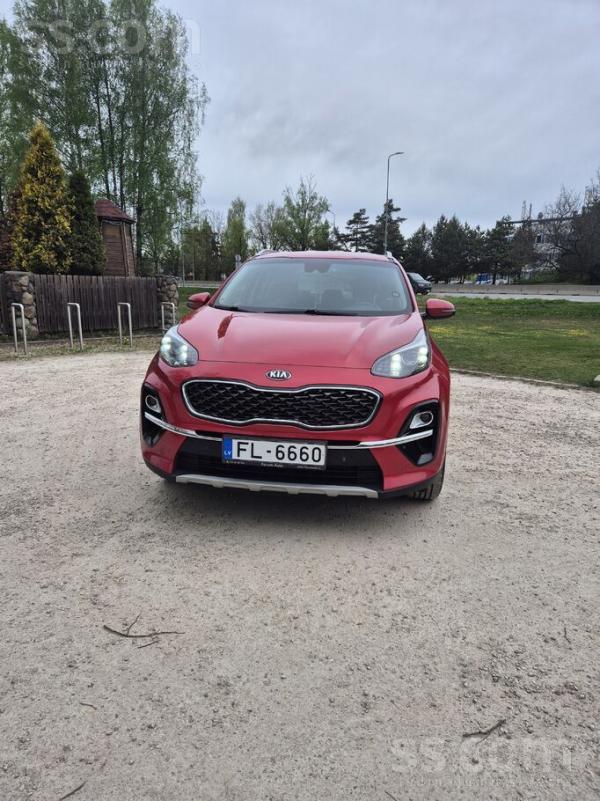 Красный Киа Sportage 2019 в Рига, объемом двигателя 1.60 л и пробегом 109 тыс. км за 14500 €, фото 2 на AUTOMOTO.COM.LV