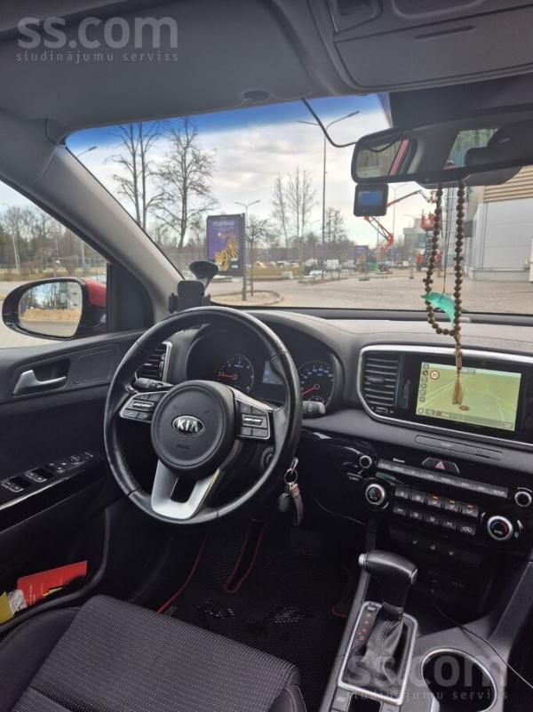 Красный Киа Sportage 2019 в Рига, объемом двигателя 1.60 л и пробегом 109 тыс. км за 14500 €, фото 7 на AUTOMOTO.COM.LV