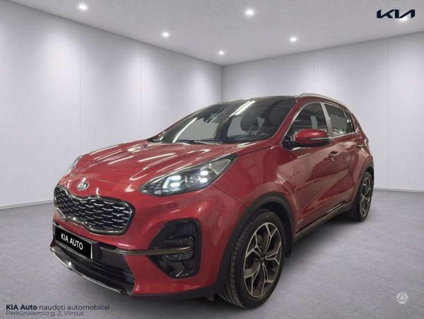 Красный Киа Sportage 2019 в Вильнюс, объемом двигателя 2.00 л и пробегом 195 тыс. км за 15900 €, фото 1 на AUTOMOTO.COM.LV