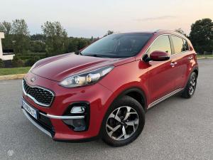 Red Kia Sportage 2019 in Taurage, with an engine capacity of 1.60 L and mileage of 115 thousand km for 13500 €, photo  on AUTOMOTO.COM.LV