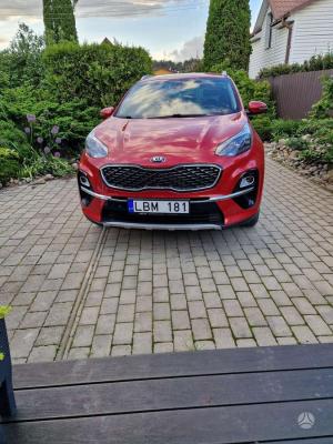 Sarkans Kia Sportage 2019 Viļņa, ar dzinēja tilpumu 1.60 L un nobraukumu 86 tūkst. km par 13999 €, foto  vietnē AUTOMOTO.COM.LV