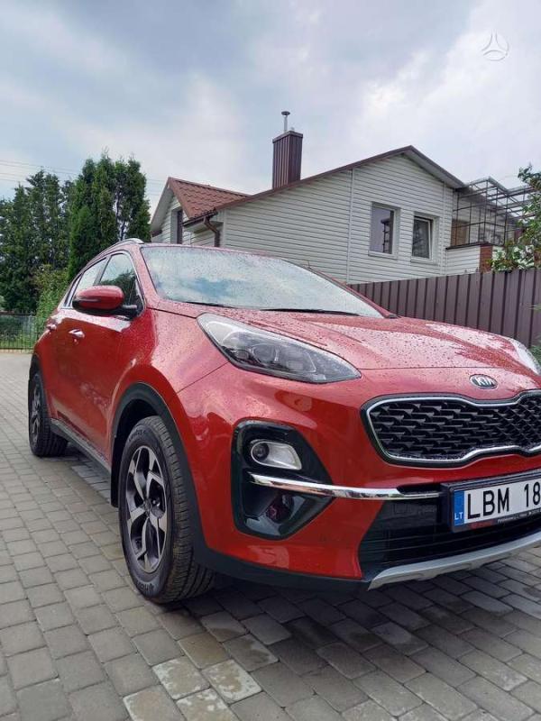 Красный Киа Sportage 2019 в Вильнюс, объемом двигателя 1.60 л и пробегом 86 тыс. км за 13999 €, фото 2 на AUTOMOTO.COM.LV