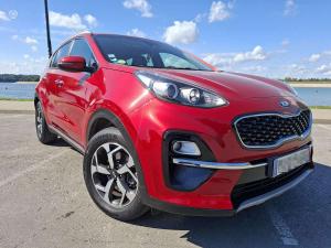 Sarkans Kia Sportage 2019 Kauņa, ar dzinēja tilpumu 1.60 L un nobraukumu 200 tūkst. km par 11650 €, foto  vietnē AUTOMOTO.COM.LV