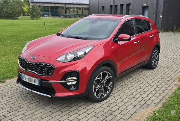 Sarkans Kia Sportage 2019 Tauragė, ar dzinēja tilpumu 1.60 L un nobraukumu 109 tūkst. km par 12400 €, foto 1 vietnē AUTOMOTO.COM.LV