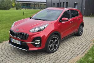 Красный Киа Sportage 2019 в Таураге, объемом двигателя 1.60 л и пробегом 109 тыс. км за 12400 €, фото  на AUTOMOTO.COM.LV