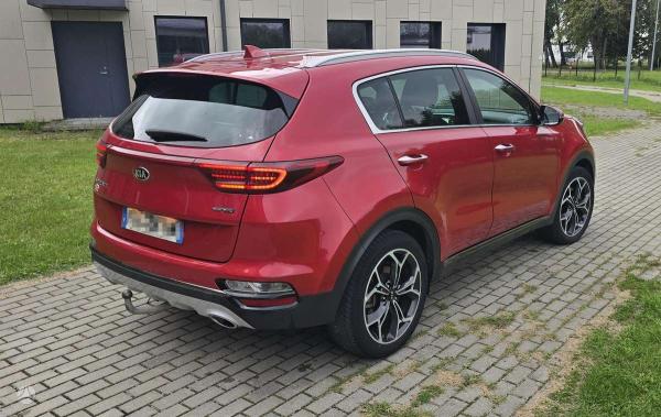 Sarkans Kia Sportage 2019 Tauragė, ar dzinēja tilpumu 1.60 L un nobraukumu 109 tūkst. km par 12400 €, foto 5 vietnē AUTOMOTO.COM.LV