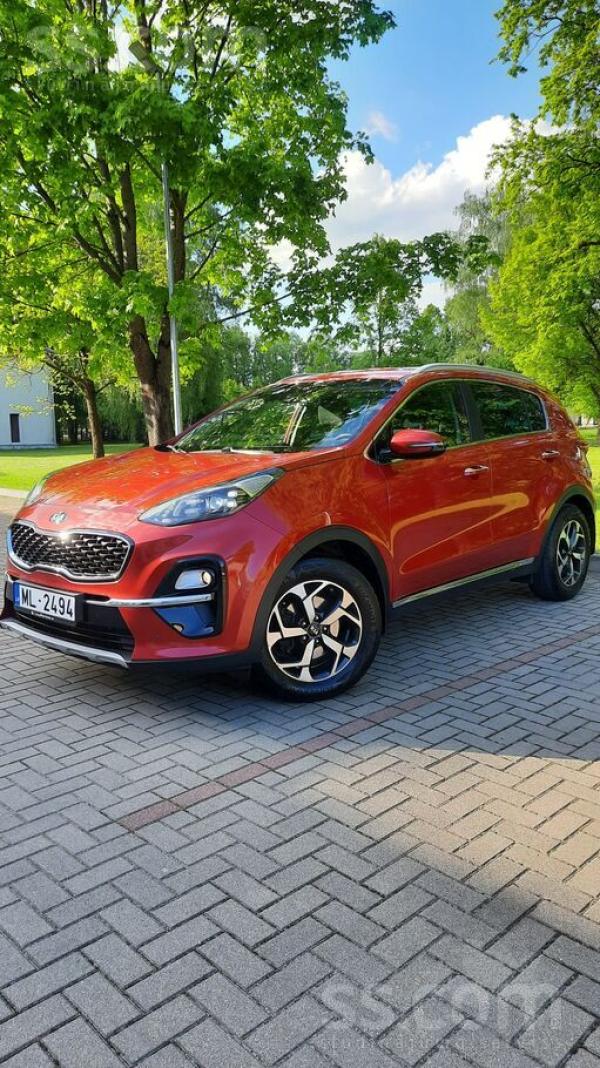 Sarkans Kia Sportage 2020 Jelgava, ar dzinēja tilpumu 1.60 L un nobraukumu 77 tūkst. km par 7900 €, foto 2 vietnē AUTOMOTO.COM.LV