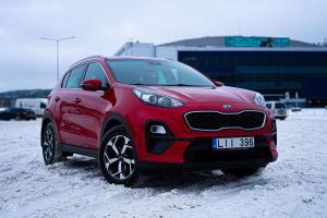 Красный Киа Sportage 2020 в Вильнюс, объемом двигателя 1.59 л и пробегом 188 тыс. км за 16500 €, фото  на AUTOMOTO.COM.LV