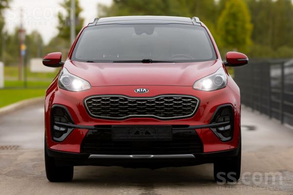 Kia Sportage 2020 in Jelgava on AUTOMOTO.COM.LV Red Kia Sportage 2020 in Jelgava, with an engine capacity of 1.60 L and mileage of 0 thousand km for 16700 €, photo 3 on AUTOMOTO.COM.LV