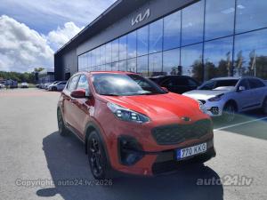 Sarkans Kia Sportage 2021 Tallina, ar dzinēja tilpumu 1.60 L un nobraukumu 66 tūkst. km par 19500 €, foto  vietnē AUTOMOTO.COM.LV