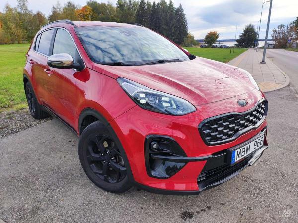 Sarkans Kia Sportage 2021 Elektrėnai, ar dzinēja tilpumu 1.60 L un nobraukumu 80 tūkst. km par 17500 €, foto 3 vietnē AUTOMOTO.COM.LV