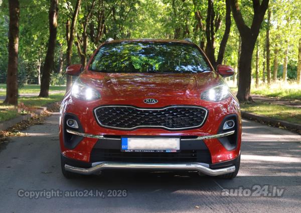 Red Kia Sportage 2021 in Tallinn, with an engine capacity of 1.60 L and mileage of 75 thousand km for 17900 €, photo 3 on AUTOMOTO.COM.LV