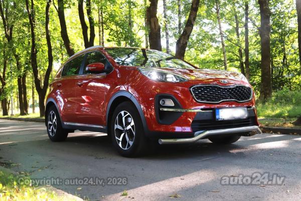 Red Kia Sportage 2021 in Tallinn, with an engine capacity of 1.60 L and mileage of 75 thousand km for 17900 €, photo 5 on AUTOMOTO.COM.LV