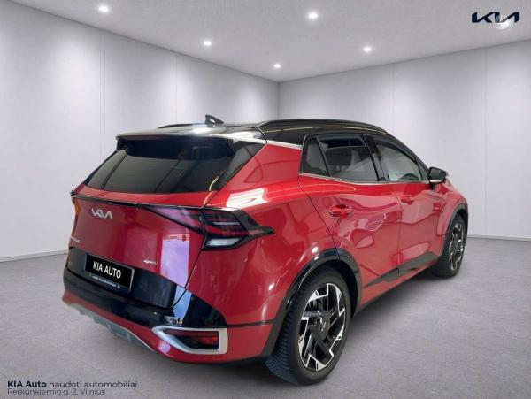 Red Kia Sportage 2022 in Vilnius, with an engine capacity of 1.60 L and mileage of 26 thousand km for 31500 €, photo 2 on AUTOMOTO.COM.LV