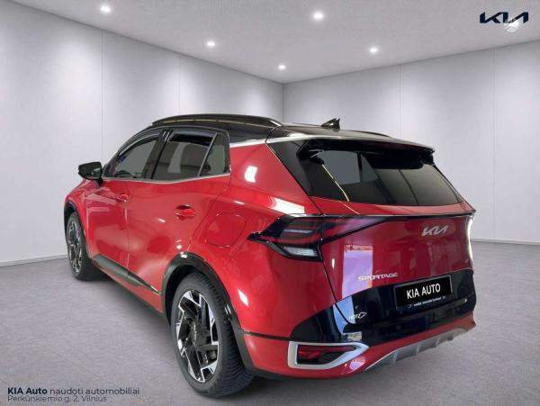 Red Kia Sportage 2022 in Vilnius, with an engine capacity of 1.60 L and mileage of 26 thousand km for 31500 €, photo 3 on AUTOMOTO.COM.LV