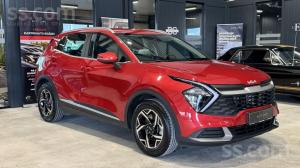 Sarkans Kia Sportage 2024 Rīga, ar dzinēja tilpumu 1.60 L un nobraukumu 39 tūkst. km par 25990 €, foto  vietnē AUTOMOTO.COM.LV