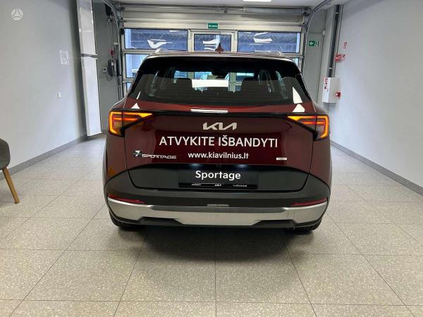 Red Kia Sportage 2026 in Vilnius, with an engine capacity of 1.60 L and mileage of 3 thousand km for 32490 €, photo 5 on AUTOMOTO.COM.LV