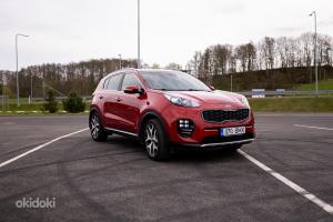 Красный Киа Sportage 2016 в Таллин, объемом двигателя 1.60 л и пробегом 131 тыс. км за 13999 €, фото  на AUTOMOTO.COM.LV
