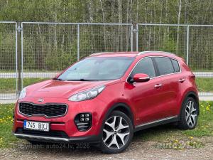 Красный Киа Sportage 2018 в Таллин, объемом двигателя 2.00 л и пробегом 102 тыс. км за 13699 €, фото  на AUTOMOTO.COM.LV