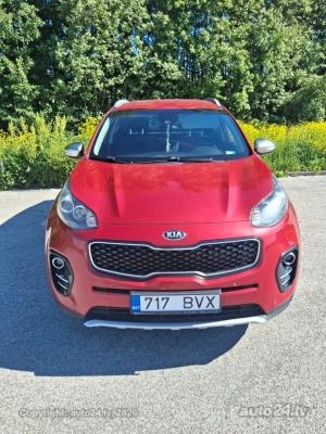 Красный Киа Sportage 2018 в Таллин, объемом двигателя 1.70 л и пробегом 23 тыс. км за 11900 €, фото  на AUTOMOTO.COM.LV
