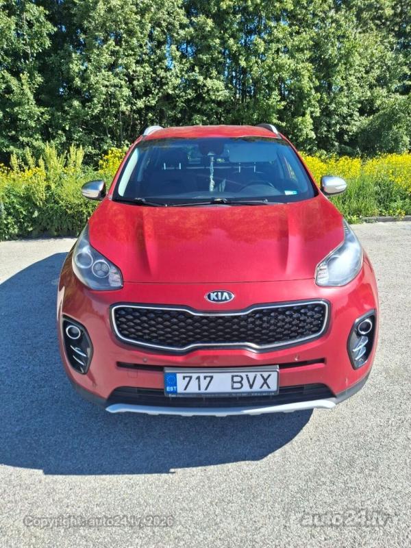Красный Киа Sportage 2018 в Таллин, объемом двигателя 1.70 л и пробегом 23 тыс. км за 11900 €, фото 1 на AUTOMOTO.COM.LV