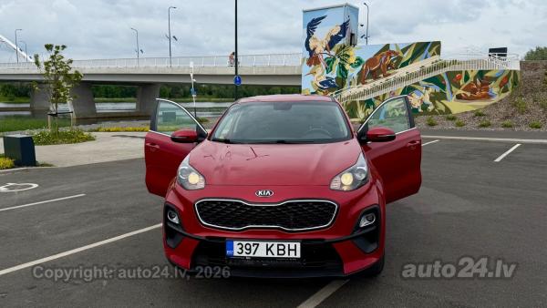 Red Kia Sportage 2020 in Tallinn, with an engine capacity of 1.60 L and mileage of 60 thousand km for 17999 €, photo 1 on AUTOMOTO.COM.LV