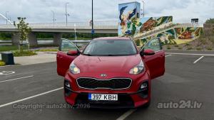 Red Kia Sportage 2020 in Tallinn, with an engine capacity of 1.60 L and mileage of 60 thousand km for 17999 €, photo  on AUTOMOTO.COM.LV