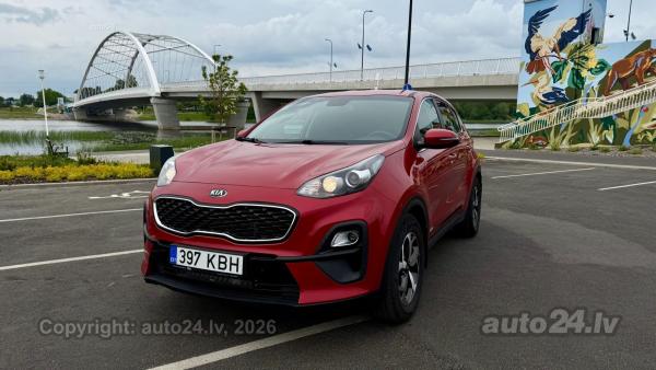 Red Kia Sportage 2020 in Tallinn, with an engine capacity of 1.60 L and mileage of 60 thousand km for 17999 €, photo 2 on AUTOMOTO.COM.LV