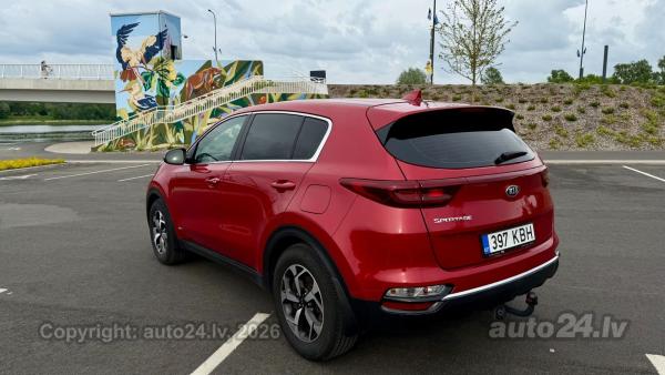 Red Kia Sportage 2020 in Tallinn, with an engine capacity of 1.60 L and mileage of 60 thousand km for 17999 €, photo 3 on AUTOMOTO.COM.LV