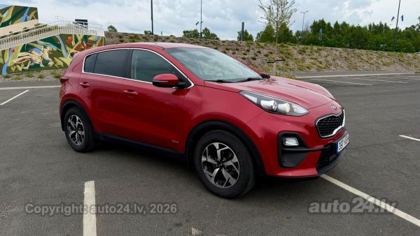 Red Kia Sportage 2020 in Tallinn, with an engine capacity of 1.60 L and mileage of 60 thousand km for 17999 €, photo 8 on AUTOMOTO.COM.LV