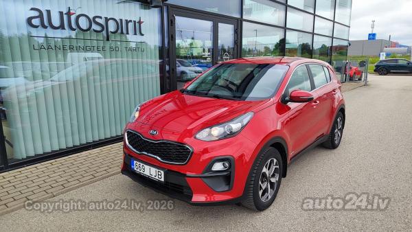 Sarkans Kia Sportage 2021 Tartu, ar dzinēja tilpumu 1.60 L un nobraukumu 75 tūkst. km par 16990 €, foto 1 vietnē AUTOMOTO.COM.LV