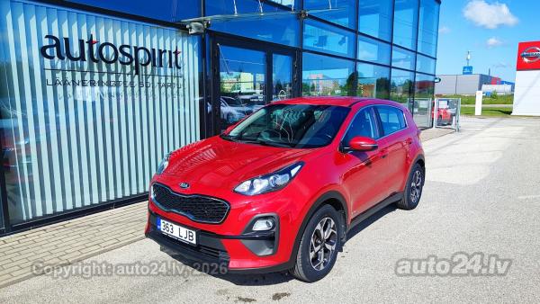 Красный Киа Sportage 2021 в Тарту, объемом двигателя 1.60 л и пробегом 82 тыс. км за 16490 €, фото 1 на AUTOMOTO.COM.LV