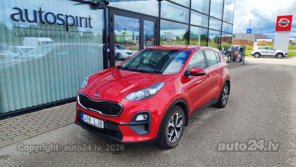 Red Kia Sportage 2021 in Tartu, with an engine capacity of 1.60 L and mileage of 78 thousand km for 16990 €, photo 1 on AUTOMOTO.COM.LV