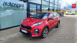 Sarkans Kia Sportage 2021 Tartu, ar dzinēja tilpumu 1.60 L un nobraukumu 78 tūkst. km par 16990 €, foto  vietnē AUTOMOTO.COM.LV