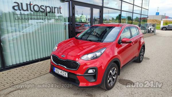 Красный Киа Sportage 2021 в Тарту, объемом двигателя 1.60 л и пробегом 64 тыс. км за 16990 €, фото 1 на AUTOMOTO.COM.LV