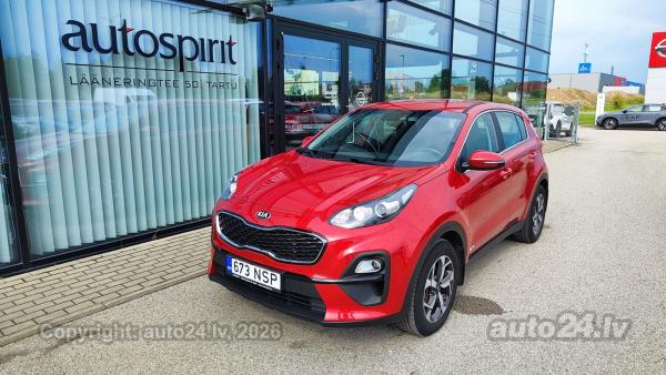 Красный Киа Sportage 2021 в Тарту, объемом двигателя 1.60 л и пробегом 51 тыс. км за 16990 €, фото 1 на AUTOMOTO.COM.LV