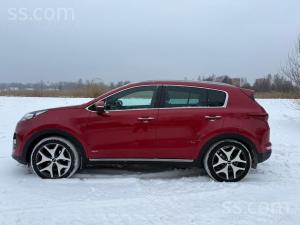 Red Kia Sportage 2018 in Riga, with an engine capacity of 2.00 L and mileage of 0 thousand km for 15800 €, photo  on AUTOMOTO.COM.LV