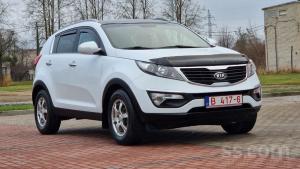 Белый Киа Sportage 2011 в Елгава, объемом двигателя 2.00 л и пробегом 243 тыс. км за 5450 €, фото  на AUTOMOTO.COM.LV