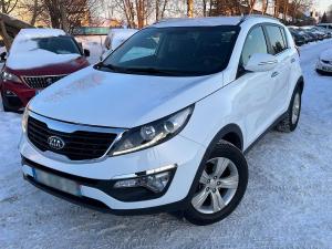 Balts Kia Sportage 2012 Tauragė, ar dzinēja tilpumu 1.69 L un nobraukumu 226 tūkst. km par 5500 €, foto  vietnē AUTOMOTO.COM.LV
