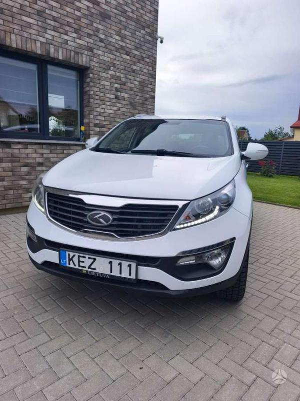 Белый Киа Sportage 2012 в Клайпеда, объемом двигателя 1.69 л и пробегом 249 тыс. км за 7200 €, фото 7 на AUTOMOTO.COM.LV