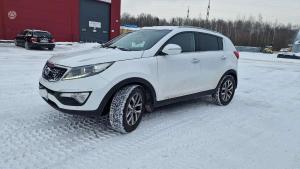 Balts Kia Sportage 2014 Kauņa, ar dzinēja tilpumu 1.69 L un nobraukumu 316 tūkst. km par 5950 €, foto  vietnē AUTOMOTO.COM.LV