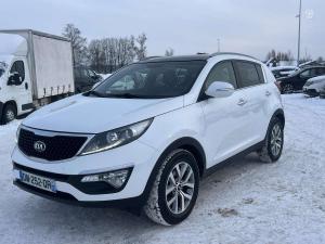 Белый Киа Sportage 2014 в Таураге, объемом двигателя 1.69 л и пробегом 220 тыс. км за 7300 €, фото  на AUTOMOTO.COM.LV