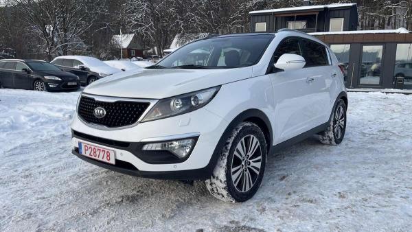 Белый Киа Sportage 2014 в Каунас, объемом двигателя 1.69 л и пробегом 160 тыс. км за 7700 €, фото 1 на AUTOMOTO.COM.LV