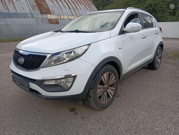 Balts Kia Sportage 2014 Utena, ar dzinēja tilpumu 2.00 L un nobraukumu 259 tūkst. km par 6990 €, foto 1 vietnē AUTOMOTO.COM.LV