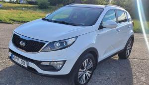 Белый Киа Sportage 2014 в Лаздияй, объемом двигателя 2.00 л и пробегом 183 тыс. км за 8500 €, фото  на AUTOMOTO.COM.LV